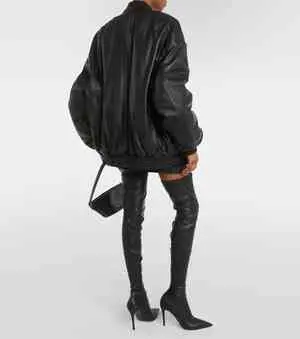 Wardrobe.NYC Leather Bomber Jacket