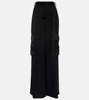 Versace High Rise Pants For Women