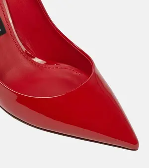 Dolce & Gabbana Cardinale Patent Leather Pumps