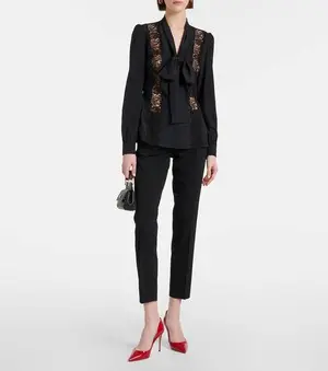 Dolce & Gabbana Cardinale Patent Leather Pumps