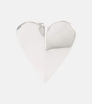 Alaïa Le Coeur Earrings - Silver