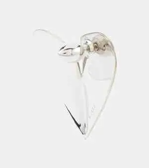 Alaïa Le Coeur Earrings - Silver