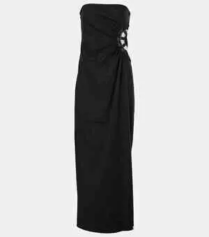 SIR. Dorian Embroidered Maxi Dress
