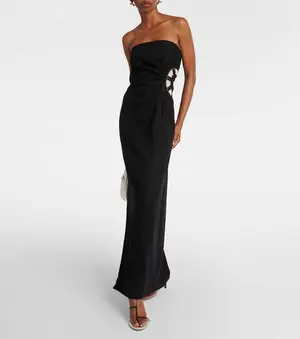 SIR. Dorian Embroidered Maxi Dress