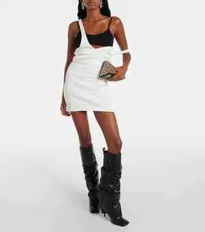 Attico Rea Leather Knee-high Boots