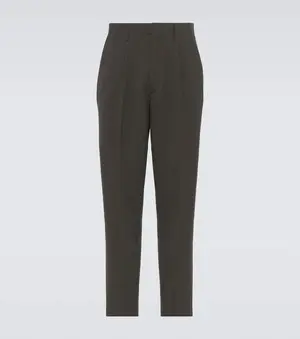 Zegna Straight Wool Pants