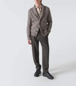 Zegna Straight Wool Pants