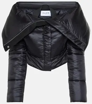 Alaïa Cropped Puffer Jacket