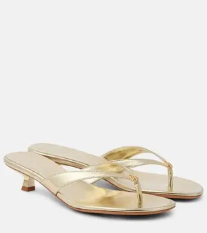 Tory Burch Leather Thong Sandals