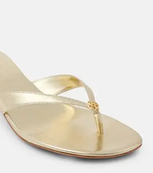 Tory Burch Leather Thong Sandals