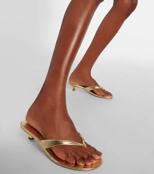 Tory Burch Leather Thong Sandals