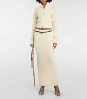 AYA MUSE Zerene Belted Maxi Skirt