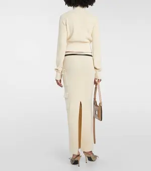 AYA MUSE Zerene Belted Maxi Skirt