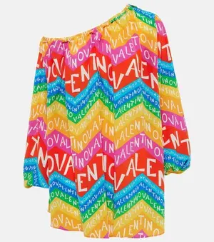 Valentino Garavani Chevron 24 Mini Dress