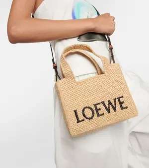Loewe Raffia Tote - Beige