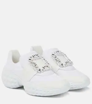 ROGER VIVIER Viv' Run Moonlight Sneakers