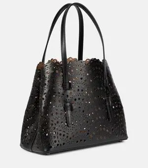 Alaïa Mina 25 Vienne Wave Leather Top-handle Bag