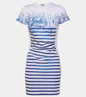 JEAN PAUL GAULTIER Printed Minidress