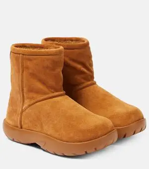Bottega Veneta Suede Ankle Boots - Brown