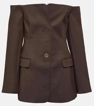 SIR. Sandrine Off-shoulder Blazer Dress