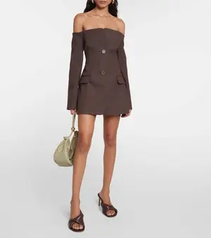 SIR. Sandrine Off-shoulder Blazer Dress