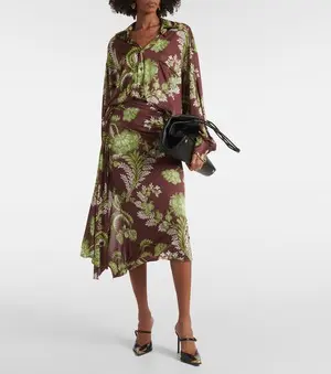 Etro Floral Oversized Shirt