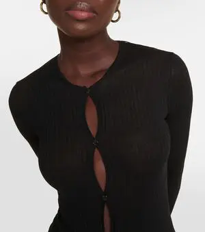 Sportmax Rib-knit Bodysuit