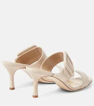 Manolo Blahnik Gable Suede Sandals
