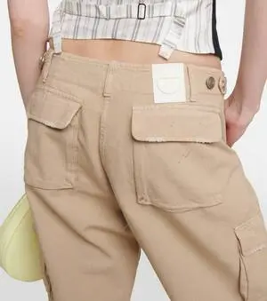Coperni Adjustable Wide-leg Cargo Pants - Beige