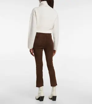 Vince Suede Leather Pants