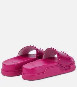 CHRISTIAN LOUBOUTIN Pool Studded Slides