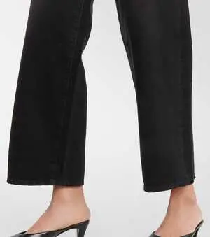 TOTEME High-rise Wide-leg Jeans