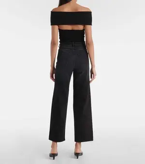 TOTEME High-rise Wide-leg Jeans