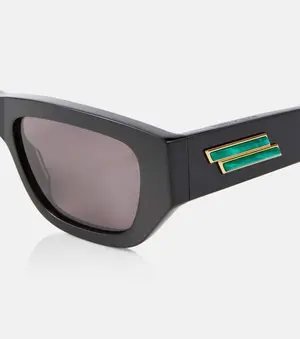 Bottega Veneta Bolt Rectangle Sunglasses