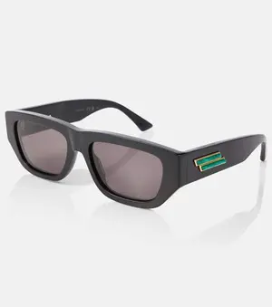 Bottega Veneta Bolt Rectangle Sunglasses