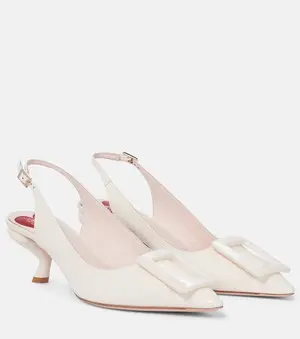 ROGER VIVIER Virgule Slingback Pumps