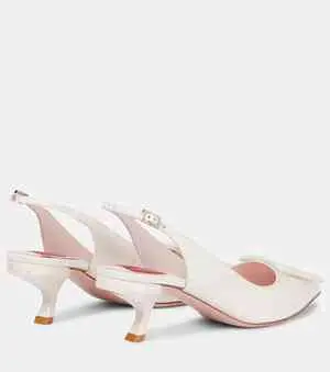 ROGER VIVIER Virgule Slingback Pumps