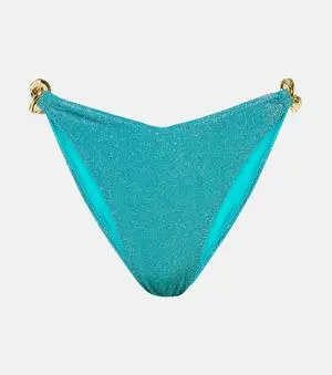 SAME Chain-detail Bikini Bottom - Green