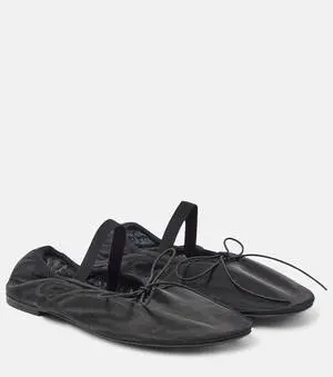 Proenza Schouler Gold Tone Flats For Women