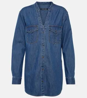 Veronica Beard Emira Denim Shirt