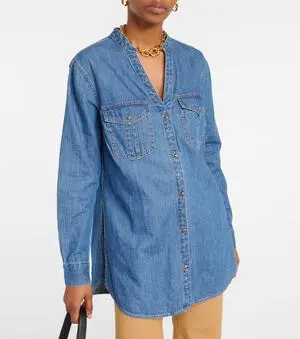 Veronica Beard Emira Denim Shirt