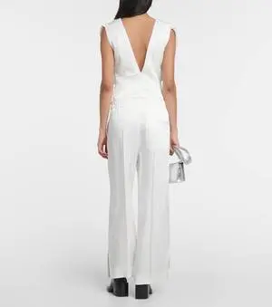 JIL SANDER Straight Leg Satin Pants