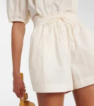 Ulla Johnson Marn Cotton Poplin Shorts