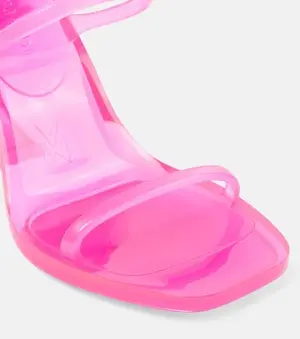 Amina Muaddi Brito Pvc Mules