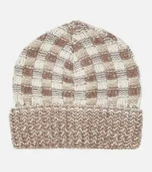 Gabriela Hearst Kaja Cashmere Beanie - Multicoloured