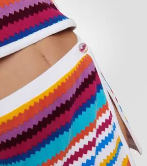 Missoni Striped Cotton-blend Miniskirt