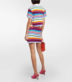Missoni Striped Cotton-blend Miniskirt