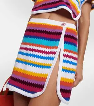 Missoni Striped Cotton-blend Miniskirt