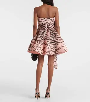 Zimmermann Matchmaker Bow-detail Minidress