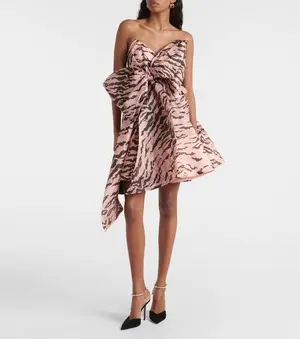 Zimmermann Matchmaker Bow-detail Minidress